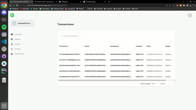 Documentación del back-office | Spotifiuby Grupo 10